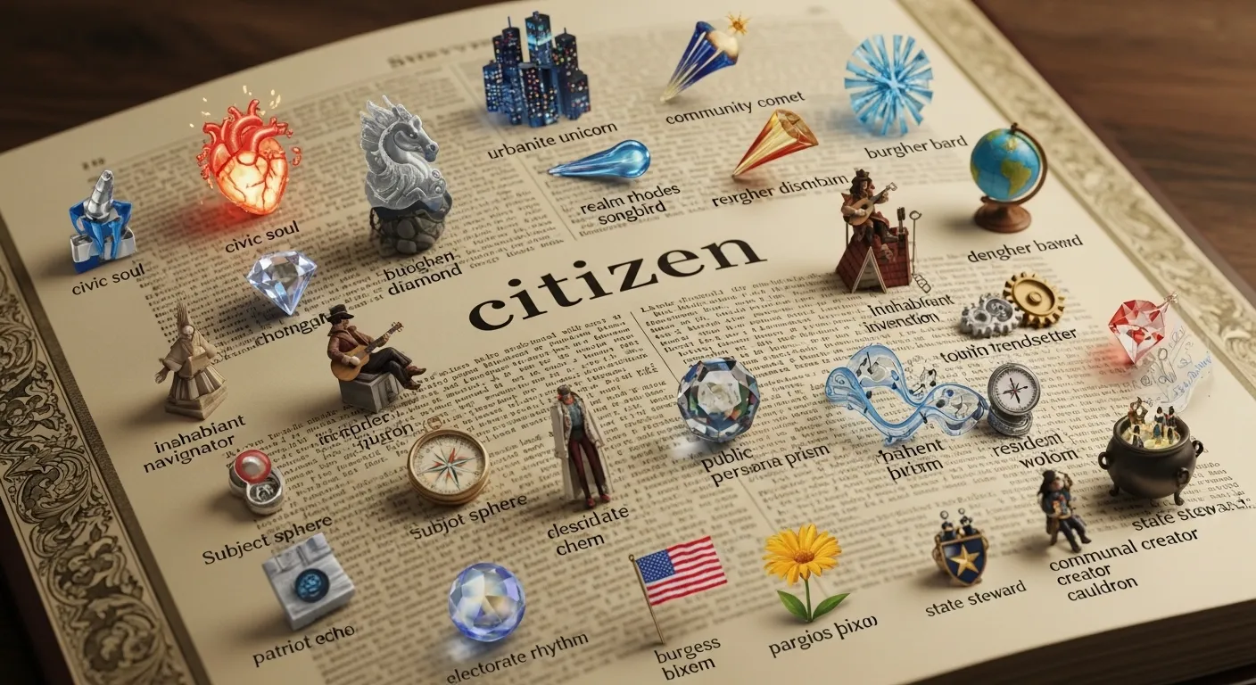 50 Synonyms of Citizen Words for People Who Belong to a Country